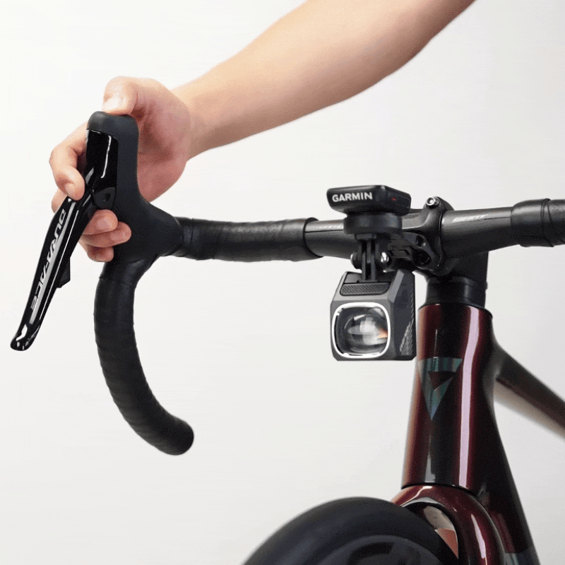 EVO 1700SD Shimano Di2 Compatible Bike Front Light – Magicshine Bike Lights