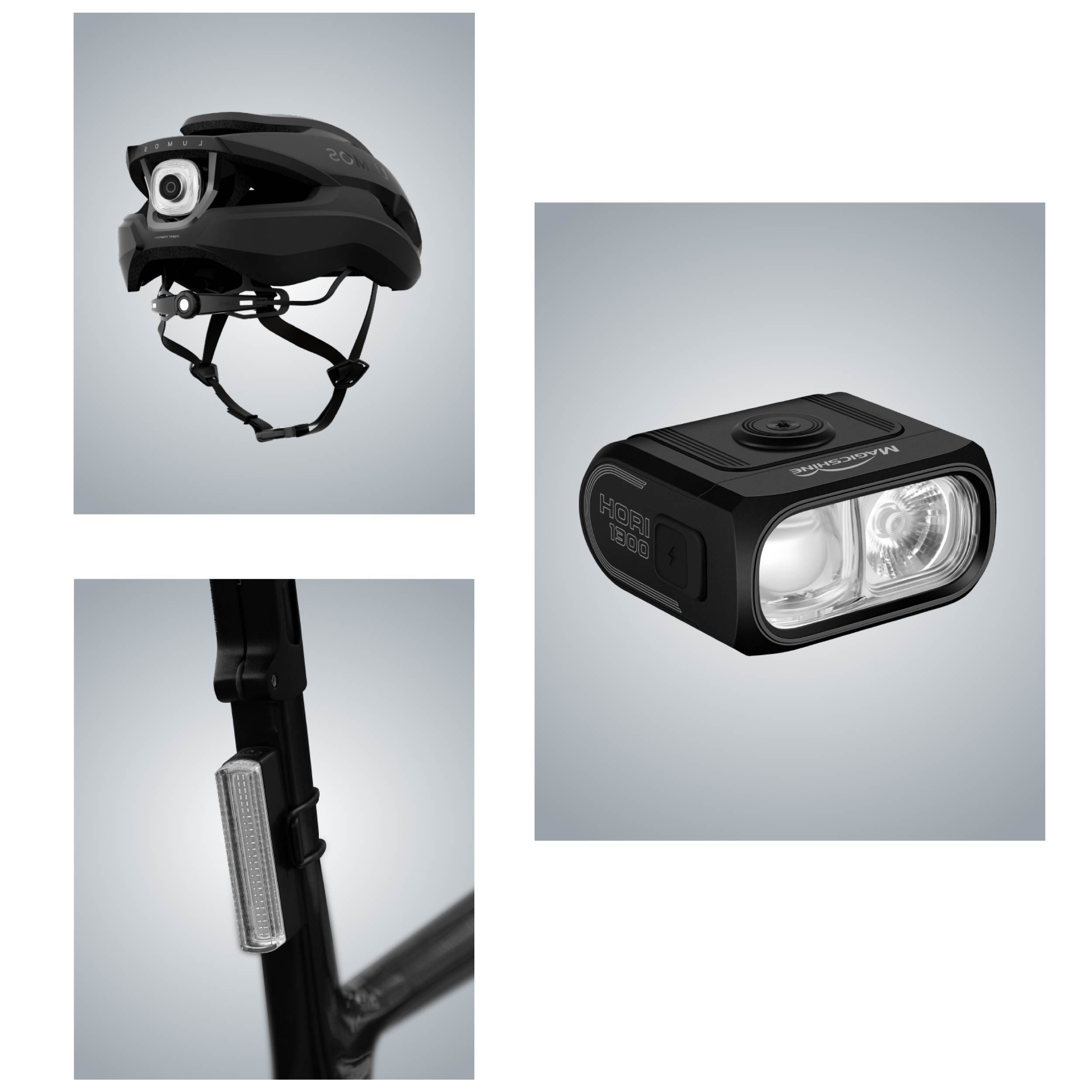 Magicshine HORI 1300 - Dual Mount Bicycle Light 1300LM – Magicshine Bike Lights